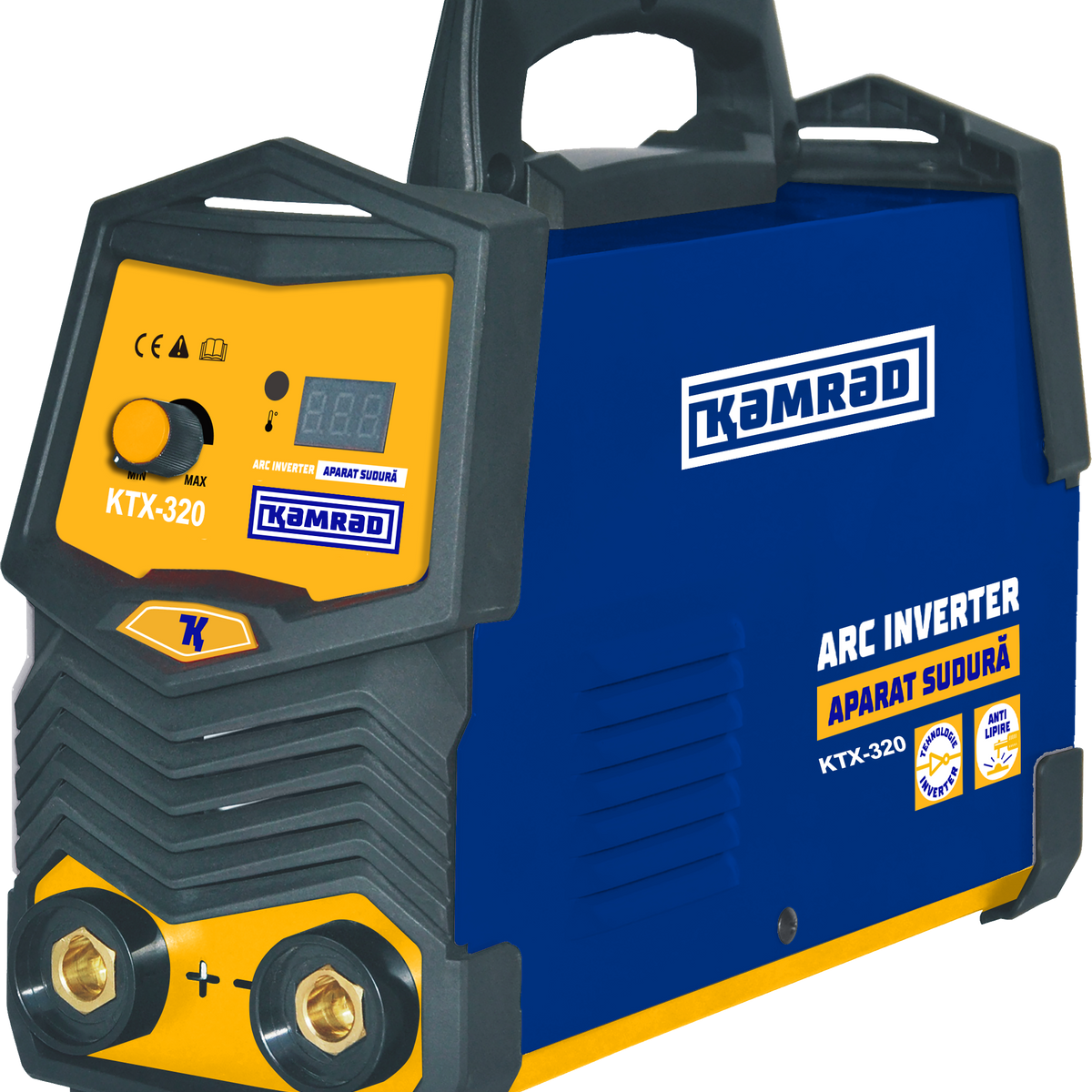 Aparat de sudura KAMRAD KTX-320 MMA 320 – 140A, 2 in 1 MMA + Lift-TIG, – Garden