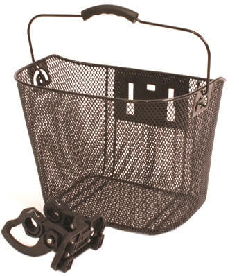Cos fata bicicleta ELFIX din metal, prindere rapida, dimensiuni 35x25x ...