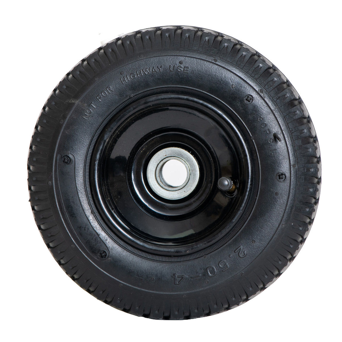 Roata carucior 250-4 (8"), cauciuc cu camera si rulment – Garden