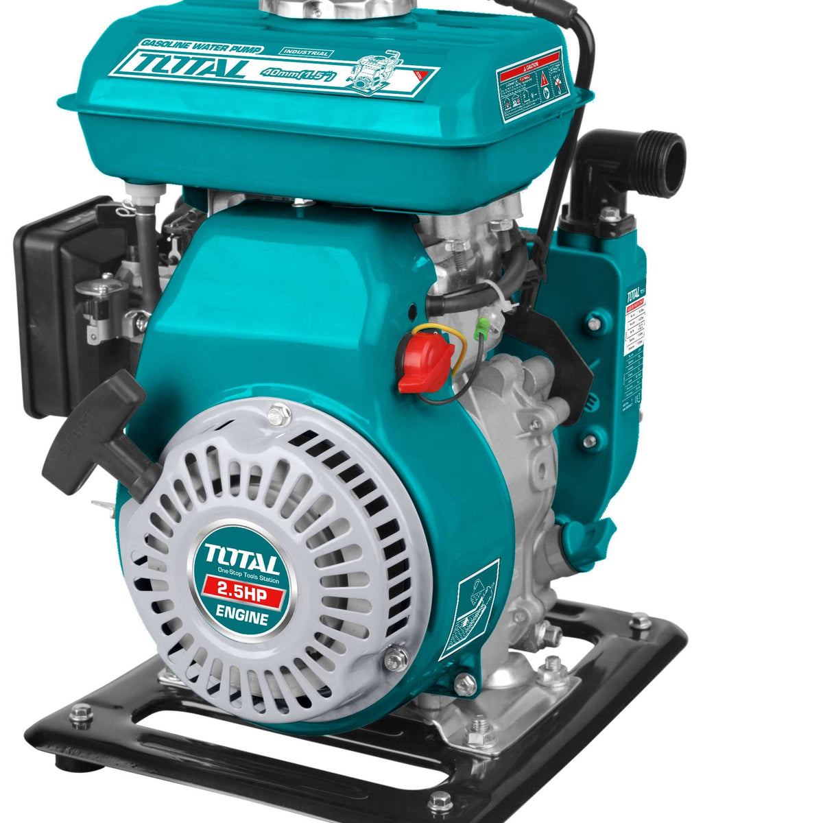 Motopompa pe benzina TOTAL Industrial - 1'', 2.5CP, 6000 l/h ...